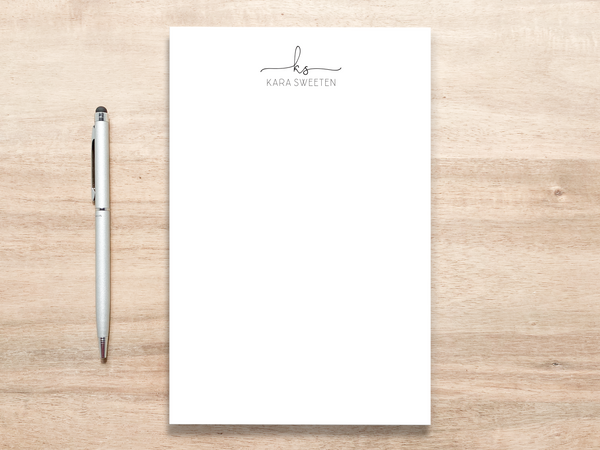 Personalized Large Notepads - JubileeDesignCompany